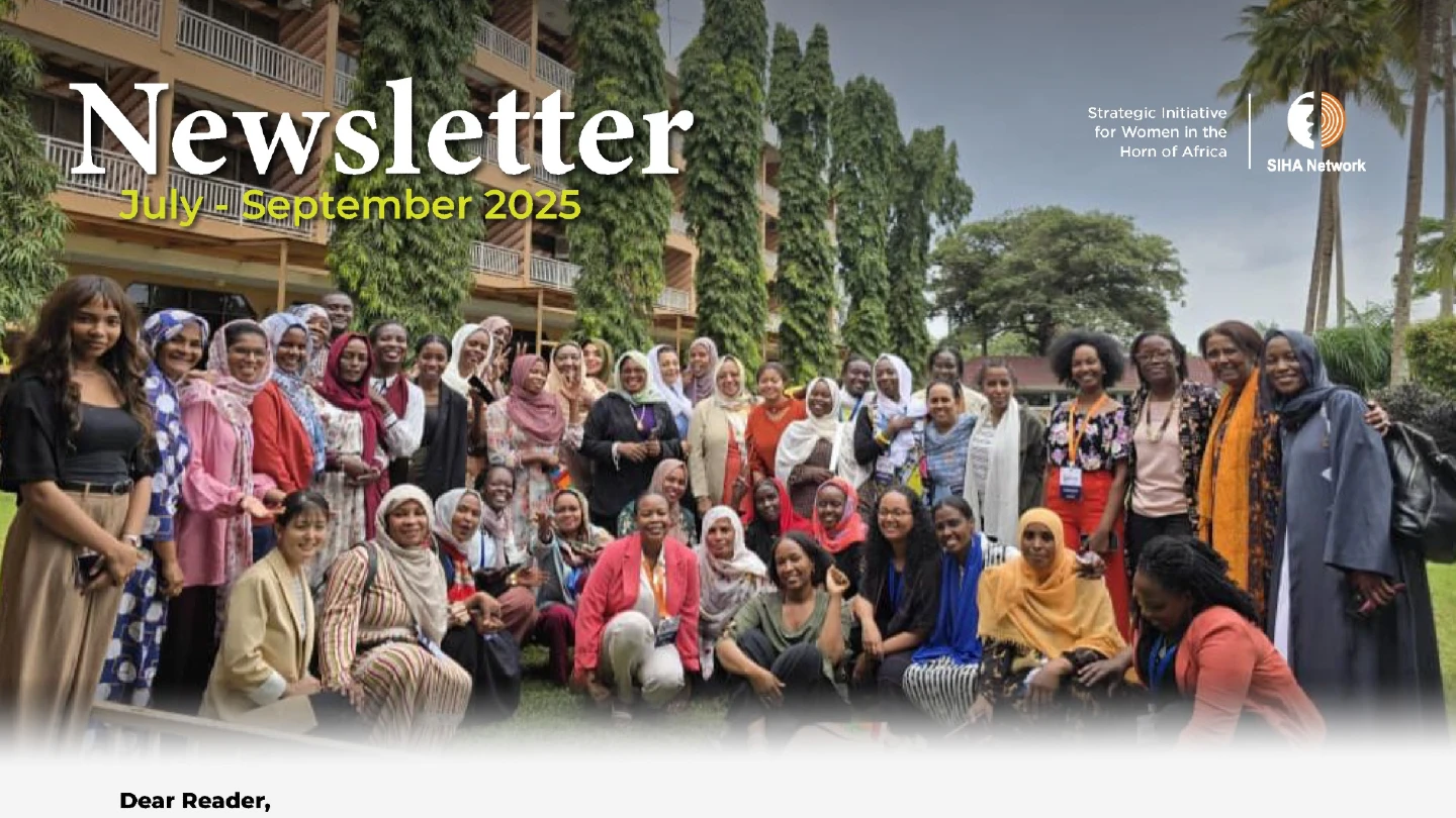 JULY - SEPTEMBER 2025 NEWSLETTER EDITION - SIHA